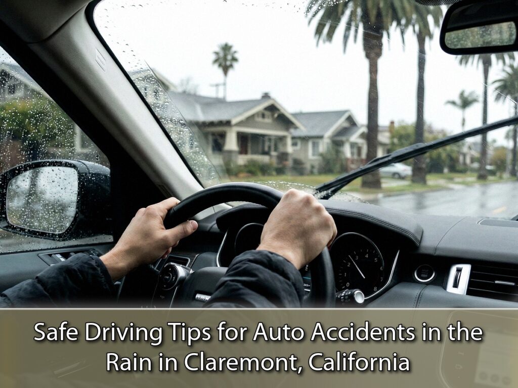 Rainy Auto Accidents in Claremont, California: Legal Guide