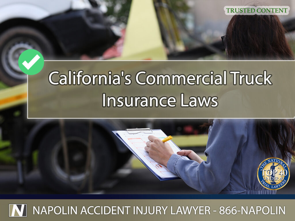 An Overview of California's Commercial Truck Insurance Laws | Ontario ...