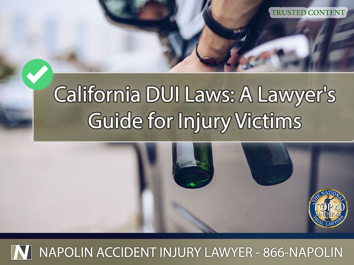 California DUI Laws: A Lawyer's Guide for Injury Victims | Napolin Law