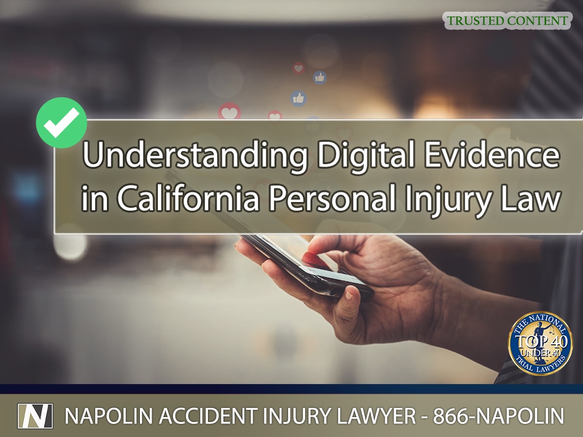 Understanding Digital Evidence in California Personal Injury Law
